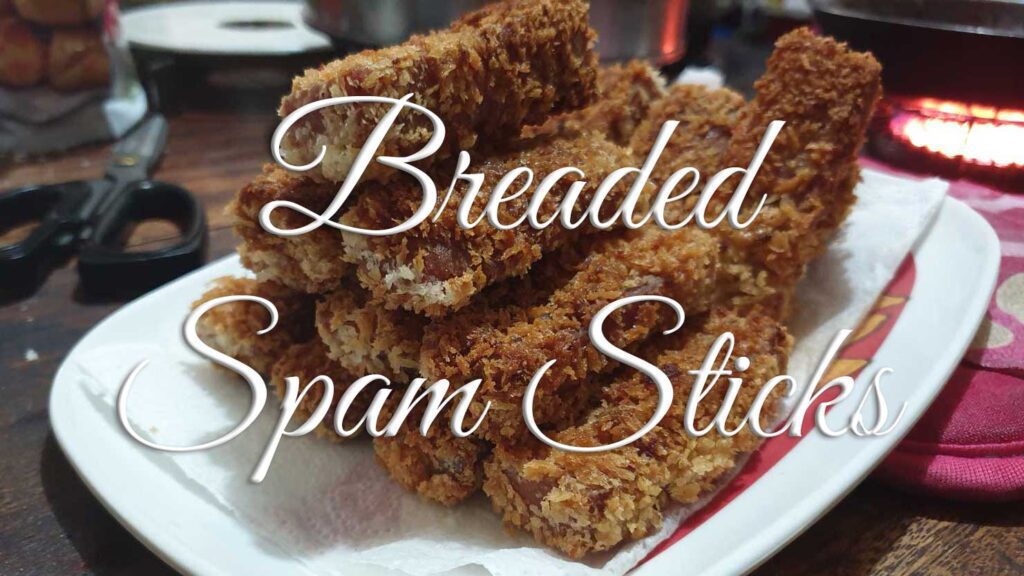 Cocina Caliente: Breaded Spam Sticks Recipe | HearthandHomeBuddies.com