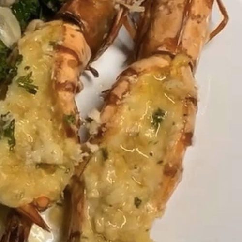 Sweet K All Things Yummy: Prawn Thermidor with Garlic Cherry Tomato ...